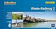 Amazon.it: Bikeline Rhein-Radweg 2: Von Basel nach Mainz. Radtourenbuch, TEIL 2, 1 : 75 000, 807 ...