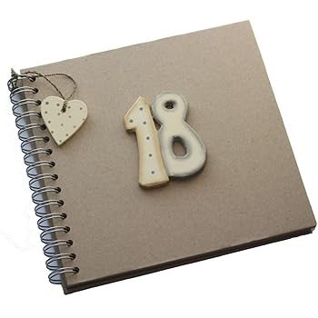 Album photo Souvenir personnalisable spécial anniversaire 18 ans ...