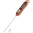 ThermoPro TP15H Digital Thermometer Waterproof Thermometer with Long ...