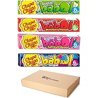Chupa Chups Big Babol Mix 4 Flavor Bubble Gum Sold By VR Angel : Amazon ...