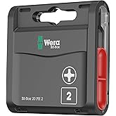 Wera Bit-Box 20 H PZ2 Extra Hard bits for drill/drivers, 25mm, 20pc ...