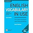 English Vocabulary in Use Pre-intermediate and Intermediate 4th Edition ...