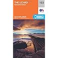 The Lizard Map | Falmouth & Helston | Ordnance Survey | OS Explorer Map ...