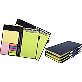 COI Memo Note Pad/Memo Note Book with Sticky Notes & Clip Holder in ...