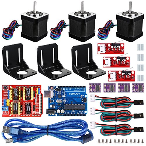 Buy Professional 3D Printer CNC Kit for Arduino, Kuman GRBL CNC + Ramps ...