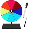 Portable Prize Wheel, 8 Slots Color Spin Fortune Wheel, Spinner Top ...