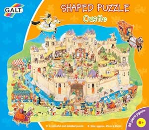 Galt Castle Shaped Jigsaw Puzzle, 80 Pieces : Amazon.co.uk: Toys & Games