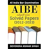 Buy ALL INDIA BAR EXAMINATION SOLVED PAPERS (2011-2018) [PREVIOUS YEARS SOLVED PAPERS] [ANSWERS ...
