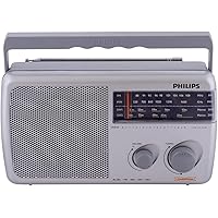 Philips Portable Radio RL191/94 with MW/FM Bands, 180mW RMS Sound ...