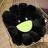 ANPIOX Sunflower Flower Plush Pillow,Cute Rainbow Smiley Face Pillow ...