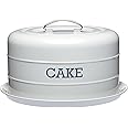 KitchenCraft Living Nostalgia Cake Tin Storage, Airtight Cake Storage ...