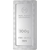 Malabar Gold & Diamonds 999 Purity Silver Bar 250 Grams | Silver Coin ...