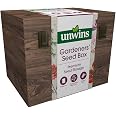 Unwins 32020150 Premium Gardeners' Seed Storage Box, Brown : Amazon.co ...