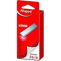 Q-Connect Staples 26/6mm (Pack of 5000) KF27001 : Amazon.co.uk ...