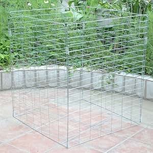 Large 458 Litre Metal Wire Mesh Compost Bin Eco Garden Composter ...