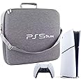 PSS Travel Bag for PS5 Slim Console and 2 Controller, Cary Cash for PS5 ...