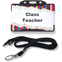 Teacher Roleplay Children's Novelty ID Card & Lanyard - Teacher Role ...