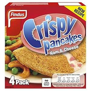 Findus 4 Crispy Pancakes Ham and Cheese, 220g (Frozen): Amazon.co.uk ...
