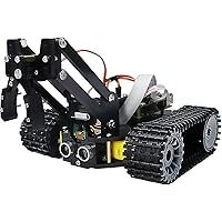 FREENOVE Tank Robot Kit for Raspberry Pi 4 B 3 B+ B A+, Crawler Chassis ...