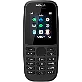 Nokia 105 Single SIM Keypad Phone (2020) | Black : Amazon.in: Electronics