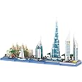 DAHONPA Dubai Skyline Architecture Micro Building Blocks Set, 2220 Pieces with Iconic landmarks ...