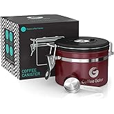 Coffee Gator Coffee Storage - Stainless Steel Tea and Sugar Containers ...