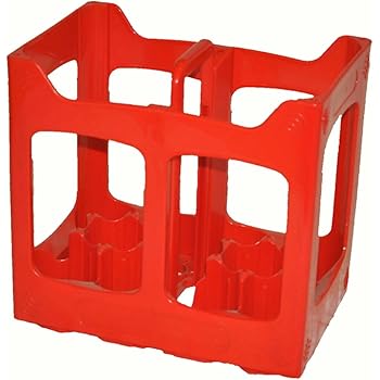 20 Compartment 500ml Beer Cider Bottle Plastic Stacking Glass Milk ...