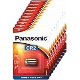 Panasonic CR2 cylindrical lithium battery for high power-consuming lightweight appliances such ...