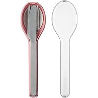 Mepal – Cutlery 3-Piece Set Ellipse – Cutlery Set On The Go - Consists ...