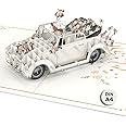 papercrush® XXL Pop-Up Wedding Card (A4 size) - Extra Large 3D Wedding ...