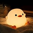 Amaredom DoDo Duck Night Light, Cute Duck Lamp, Silicone Dimmable ...