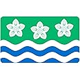 Landing Designs Pack of Two CUMBRIA EMBLEM STICKERS 127mm by 75mm Each ...