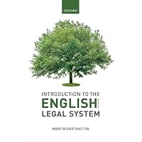 Introduction to the English Legal System 2019-2020: Amazon.co.uk ...