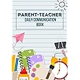 Parent - Teacher Daily Communication Log Book: Cute Back and Forth ...