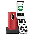 Doro - Leva L20 - Senior Mobile Phone - Unlocked 4G Flip Phone - Large ...