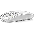 Uiosmuph M133 Mouse Wireless Ricaricabile, Bluetooth, Tre Modalità (BT ...