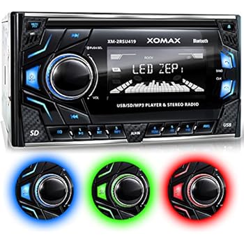 XOMAX XM-2RSU419 Car Stereo without CD-Player +: Amazon.co.uk: Electronics