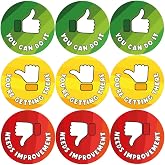 900 Mini Thumbs Up/Down Marking Stickers 10mm For Children, Teachers ...