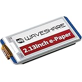 REES52 Waveshare 2.13inch E-Ink Display HAT Rev2.1 Black,White Two-Color 250x122 Pixel E-Paper ...