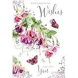 Greeting Card (JJ9500) - Female Birthday - Happy Birthday Wishes ...