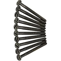 Socket Screws Black Nickel Flat Head Long Electrical Socket Switch ...