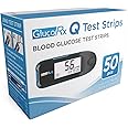 GlucoRx Q Blood Glucose Test Strips, 50-Count : Amazon.co.uk: Health ...