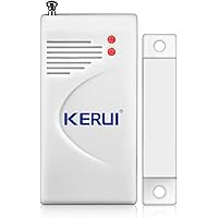 KERUI 115db DIY Wireless Home Security System,Indoor Outdoor Weather-Proof Siren,Window Door ...