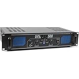 Skytec SPL1000 Ampli DJ PA Sono Pro avec Equalizer 3 Bandes pour scène, Monitoring ou Studio ...