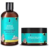 Buy Pilgrim Mild Sulphate Free Shampoo (Argan Oil) For Dry Frizzy Hair ...