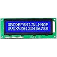 TECHDELIVERS® LCD 16x2 Alphanumeric Display Module JHD162A with Blue ...