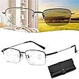 Amazon.de: Outfany Intellireaders, progressive Lesebrille aus Titan for ...