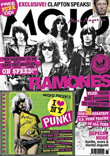 MOJO Magazine-Issue 144 Ramones,Robert Wyatt,Depeche Mode,Eric clapton ...