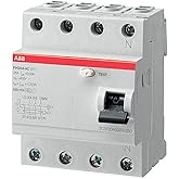 ABB Earth Leakage Circuit Breaker - 40A 4 Pole 30mA (ELCB/RCCB) - FH204 ...