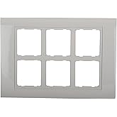 ANCHOR Polycarbonate Roma 3 Module Tresa Plate (Standard Size, White ...
